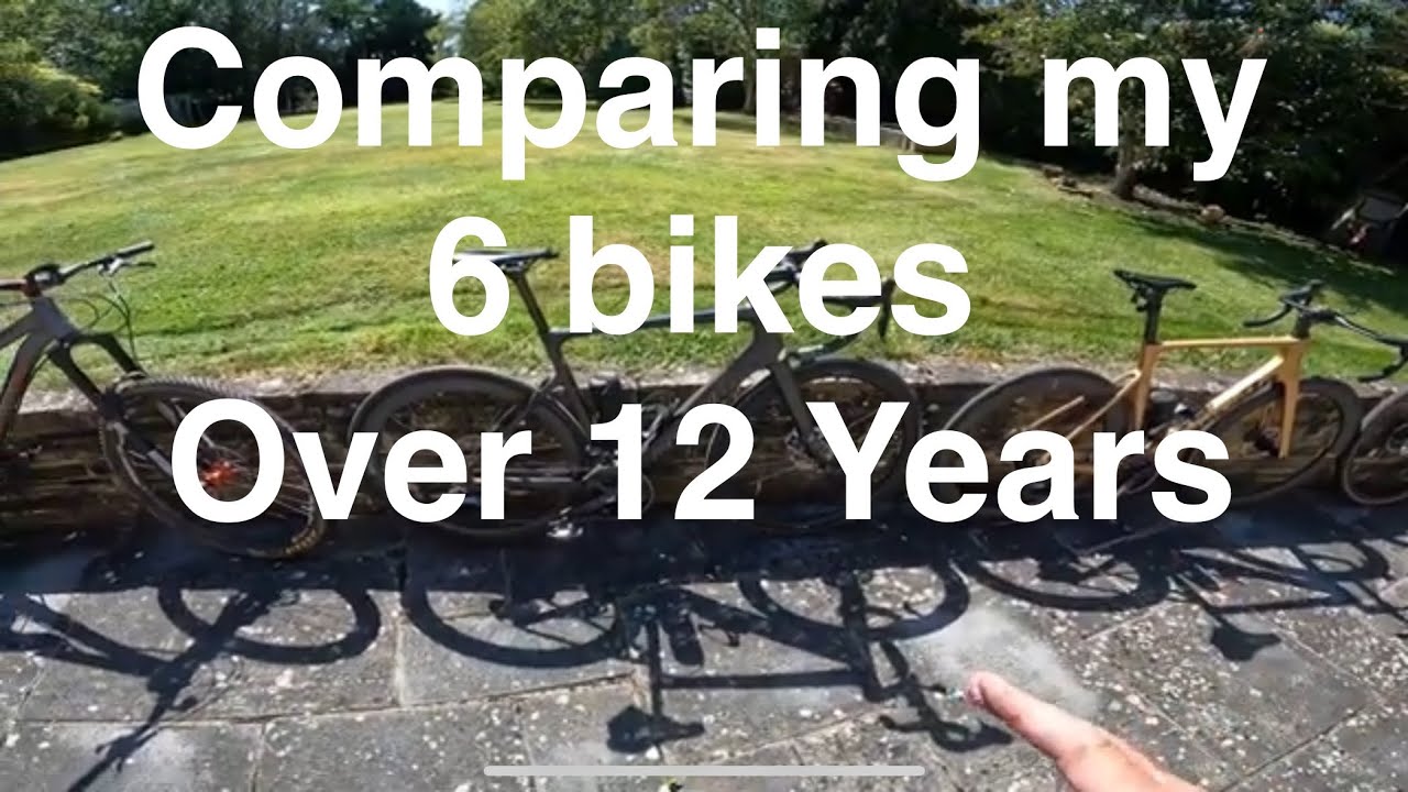 Comparing My 6 Bikes Over 12 Years: Trek, Cervelo, Canyon & More! - YouTube