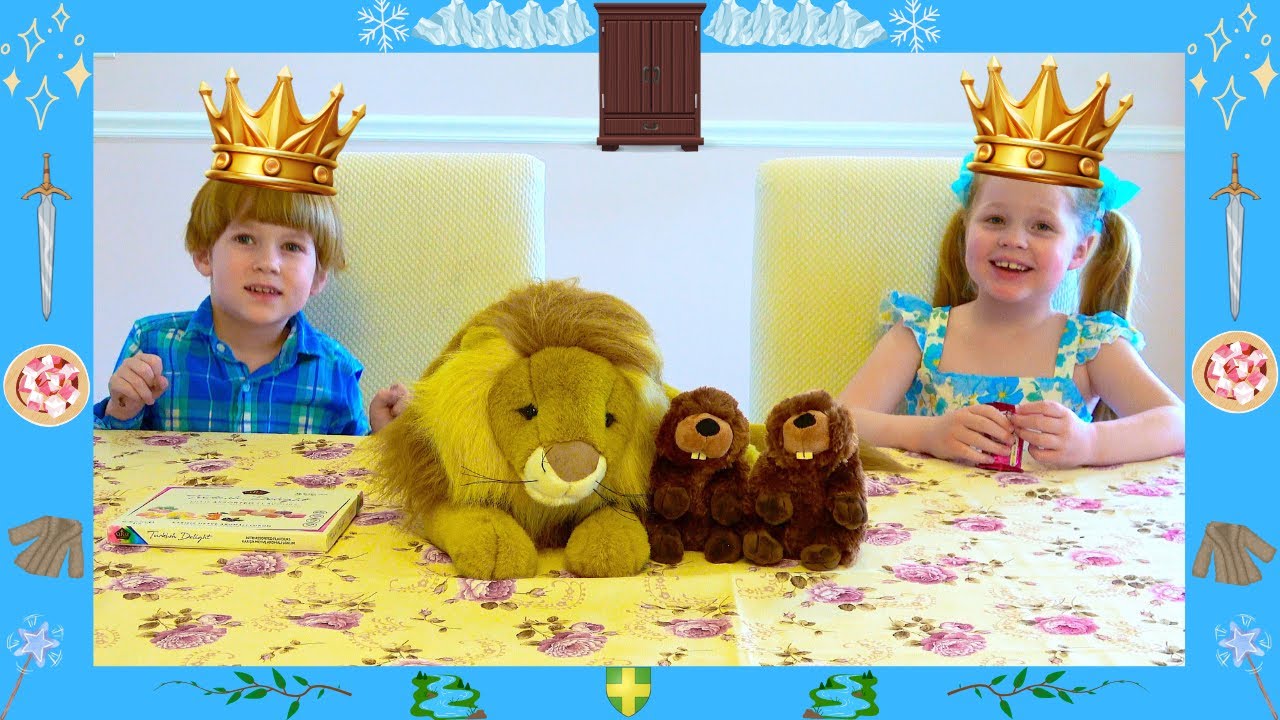 🦁 Narnia Candy Taste Test | Kids Try Turkish Delight 🍬 4K - YouTube