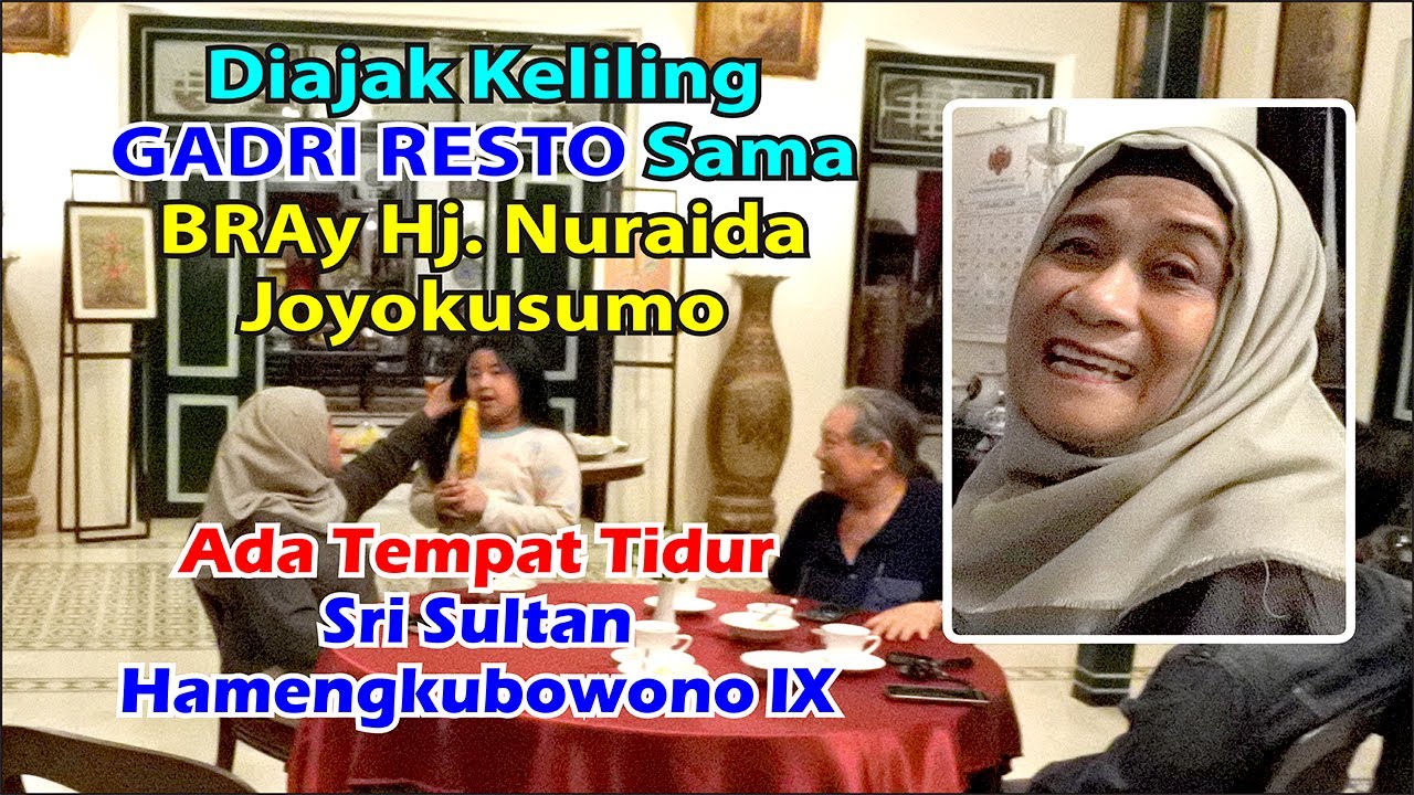 BRAy Hj. Nuraida Joyokusumo Ngajak Keliling di Gadri Resto & Melihat ...