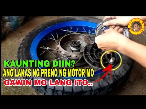 Paano Palakasin Ang Preno Ng Motor || Para Iwas Aksidente ...