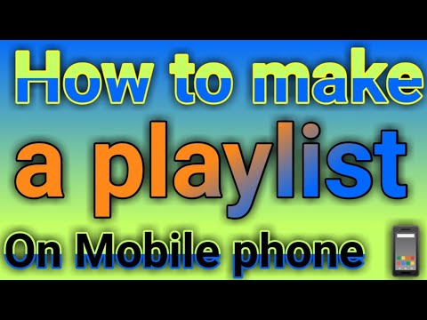How to create playlist on mobile phone for youtube || Make playlist on ...