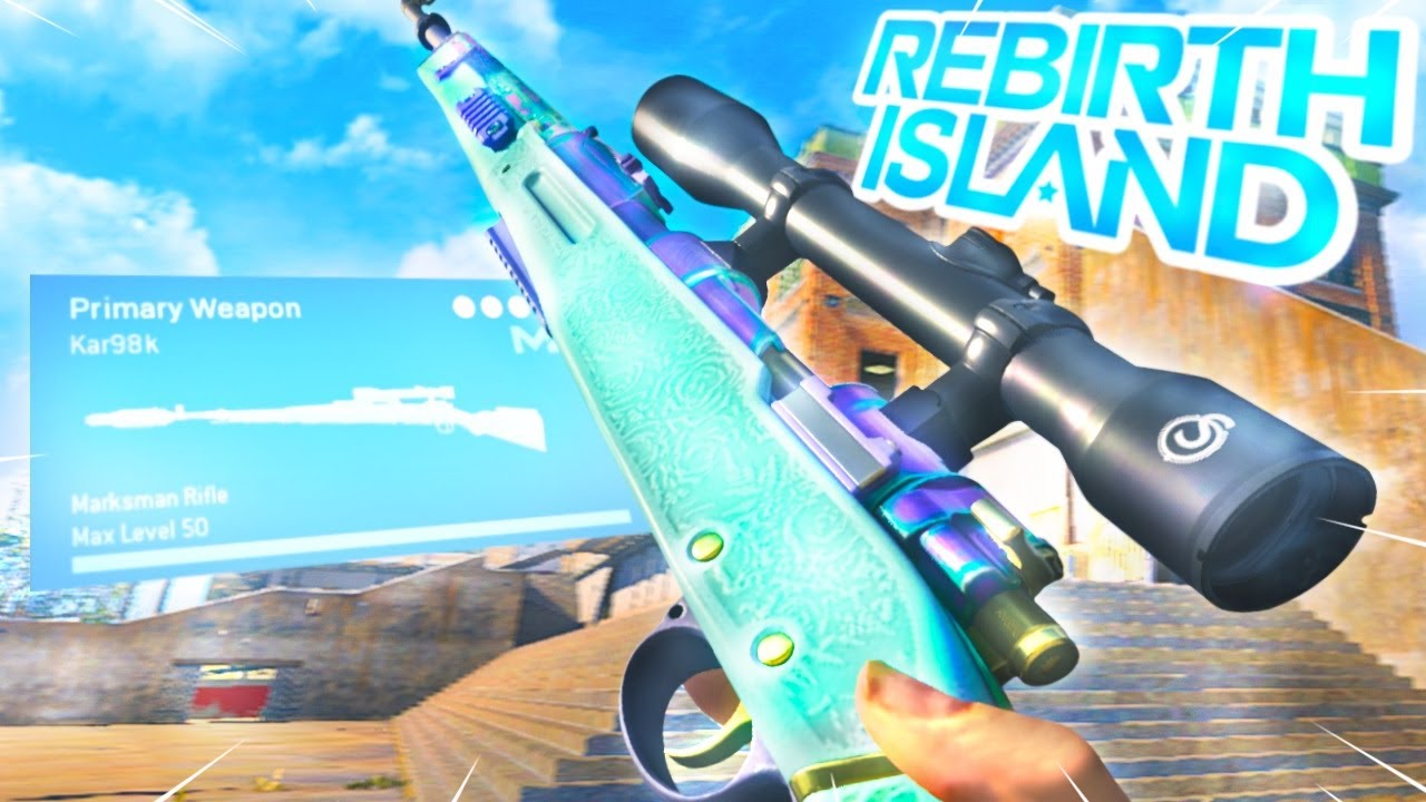 My NEW KAR98k SETUP on REBIRTH ISLAND! 🔥 - Warzone Season 6 - YouTube