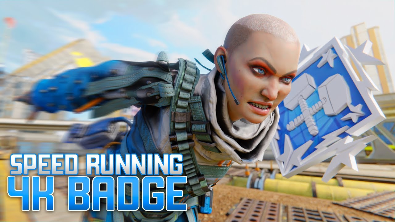 Speedrunning the 4K Badge In Apex Legends... - YouTube