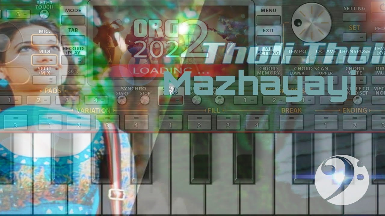 Thulli Thulli Mazhayayi Piano Easy Tutorial With Org 2022 | Magic Toonz ...