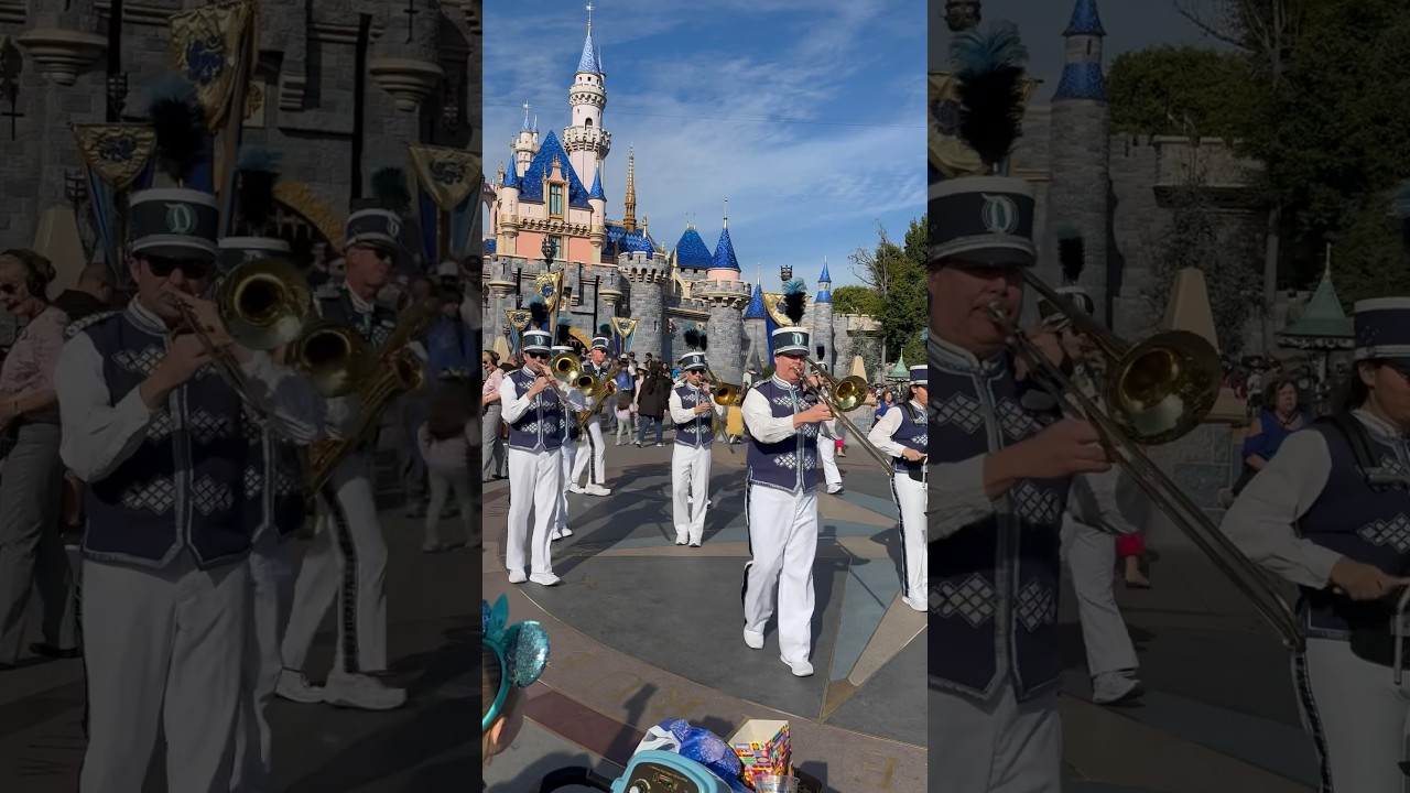 So cool! Disneyland Marching Band plays Pirates of the Caribbean! # ...