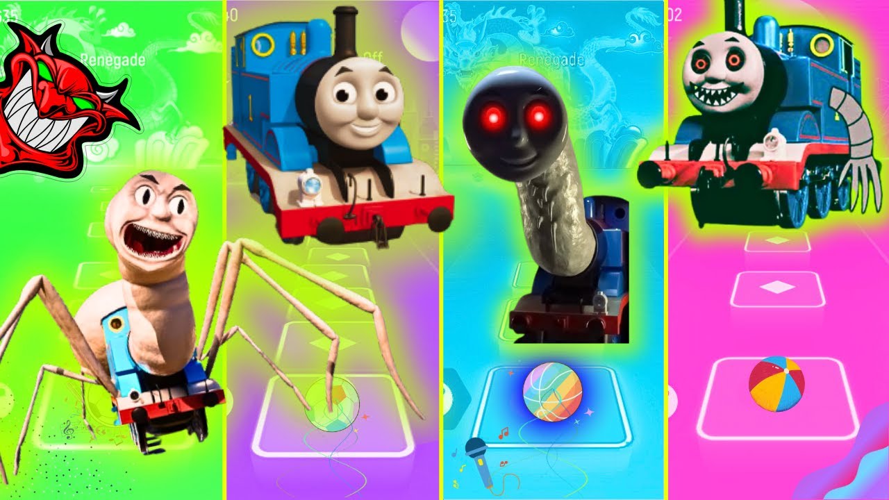 💥💥💥 SPIDER THOMAS 🆚 SCARY THOMAS THE TRAIN 🆚 EVIL THOMAS 🆚 CURSED ...