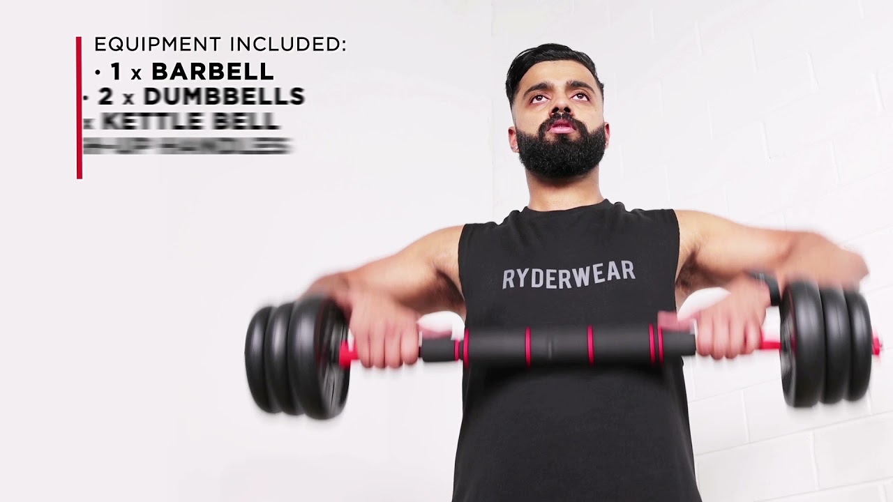 6 in 1 Gym Set - YouTube