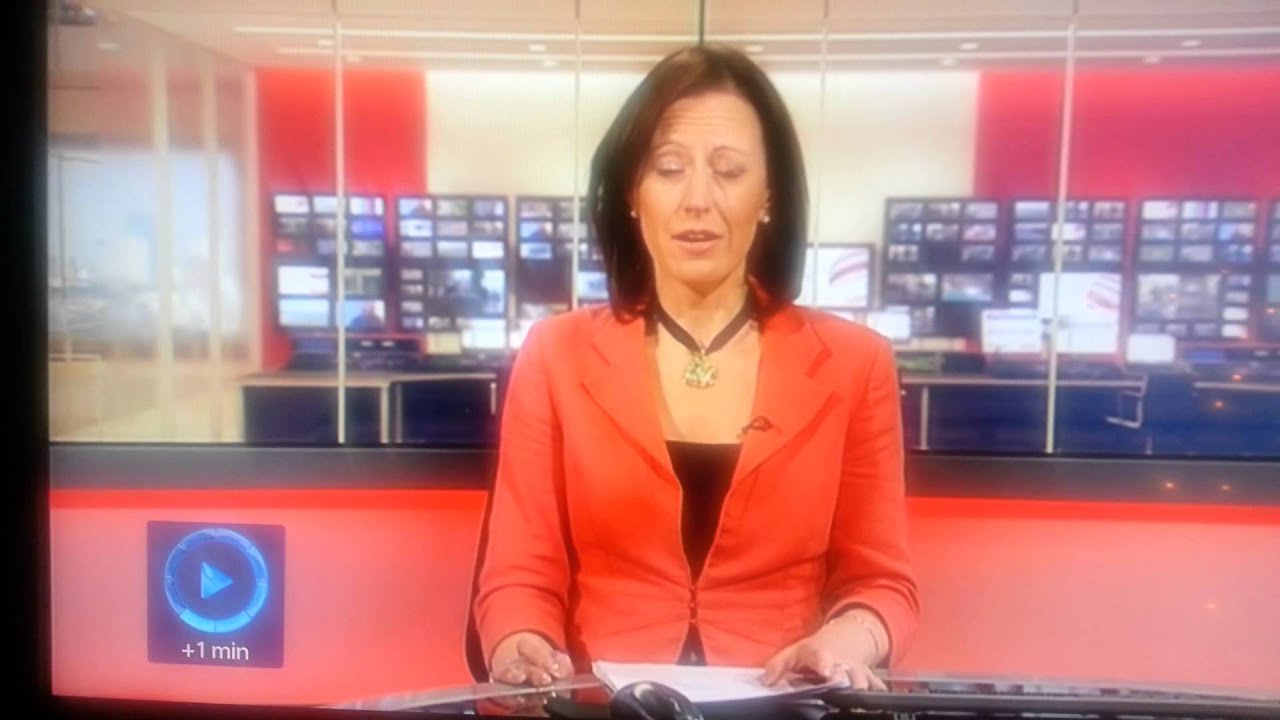 News reader can't wait!! - YouTube