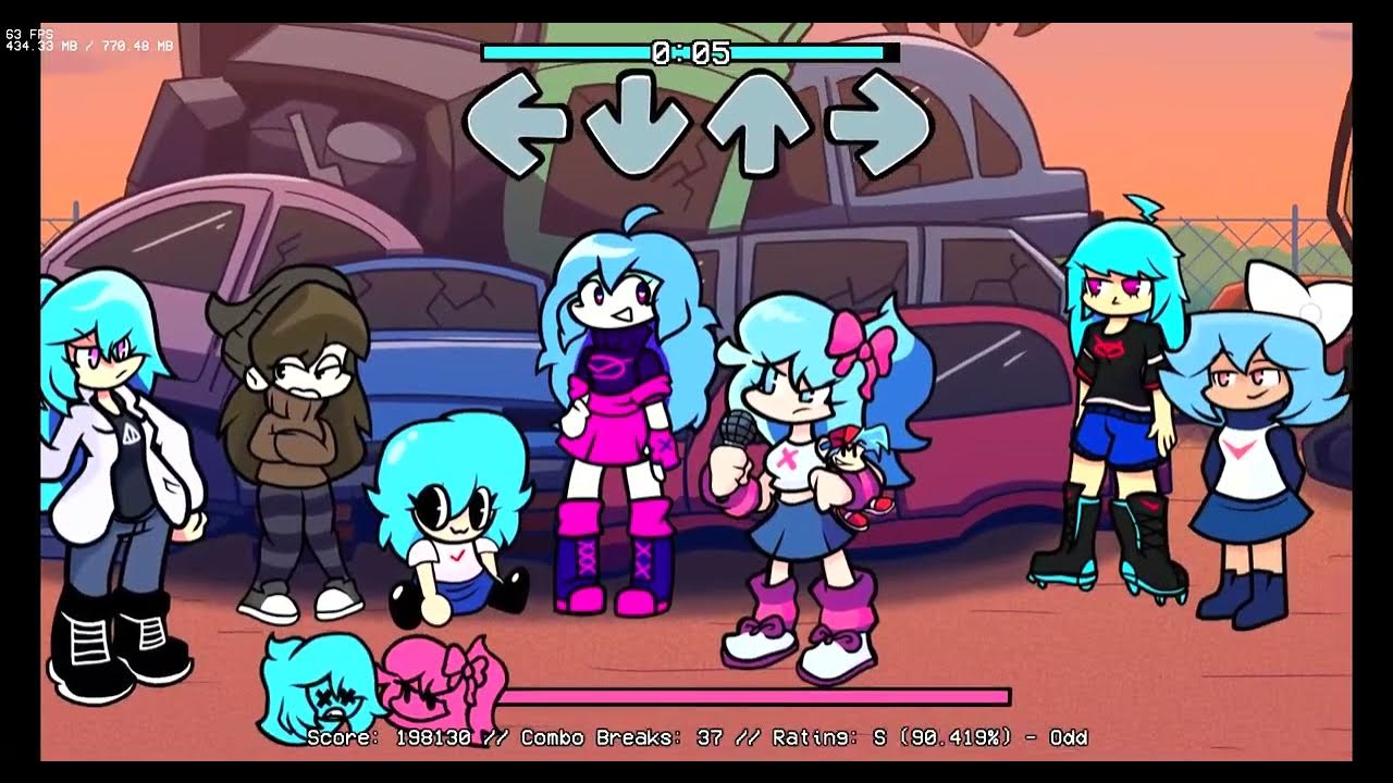 FNF Vs Sky Remanifested (Part 2) - YouTube