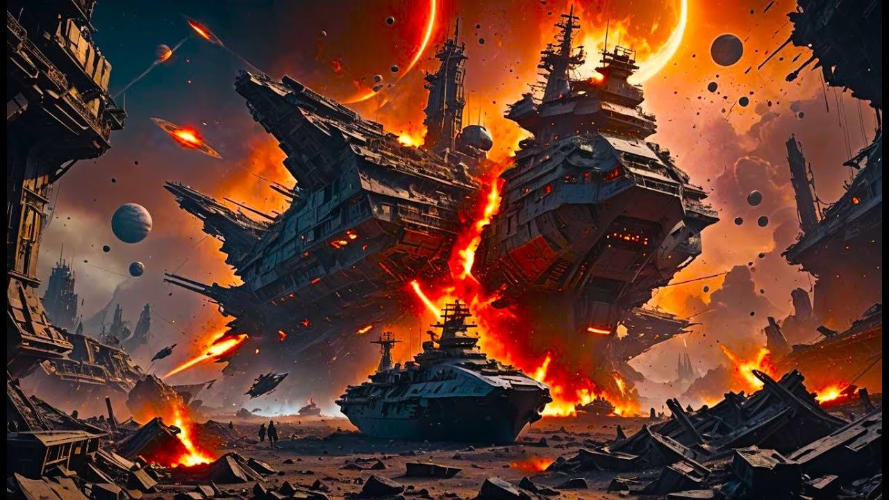 Galactic General Stunned as One Human Ship Destroys 10,000 Alien Forces ...