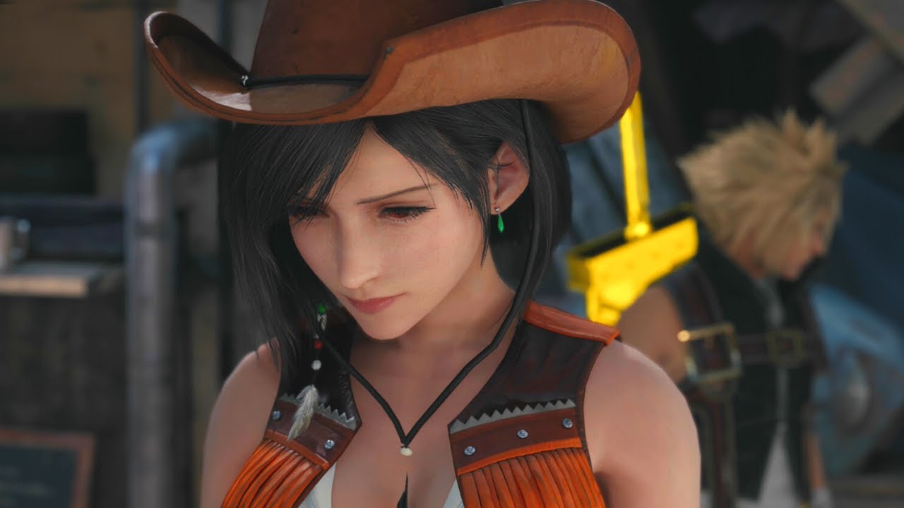 Tifa Cowgirl (Short Hair) Mod Latest - FINAL FANATSY 7 REMAKE - YouTube