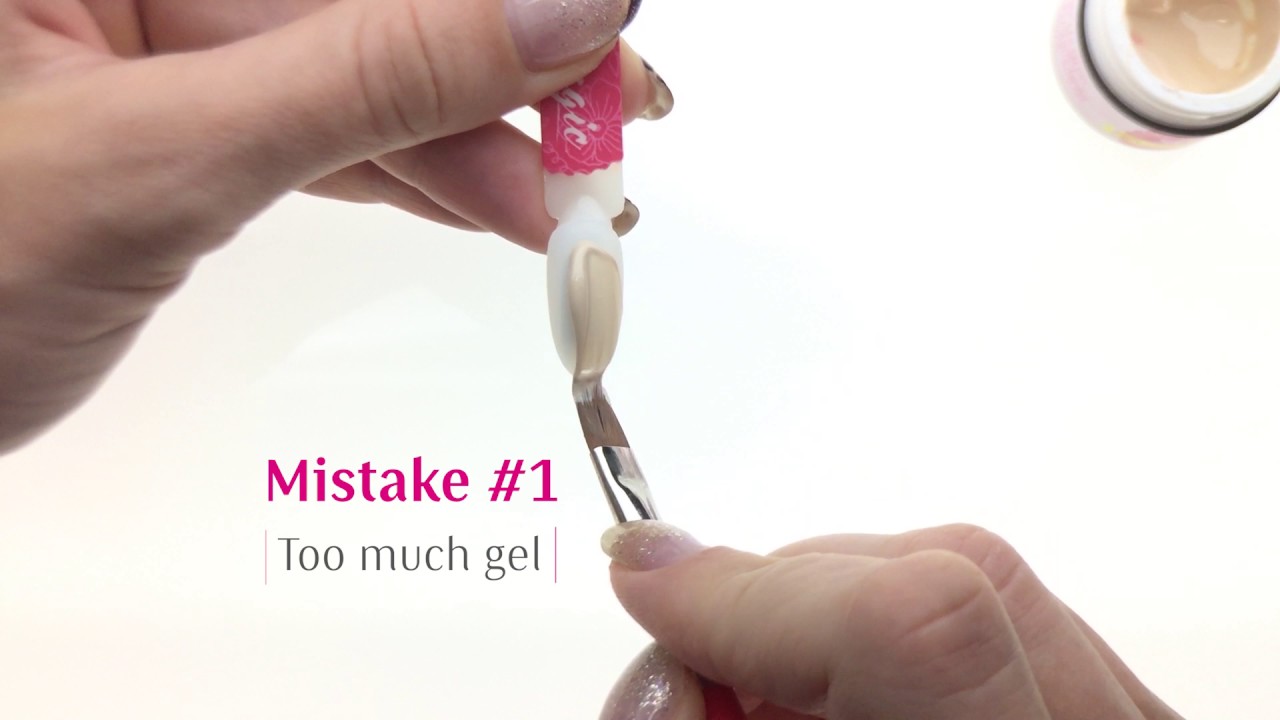 Proper Gel Paint Application - YouTube