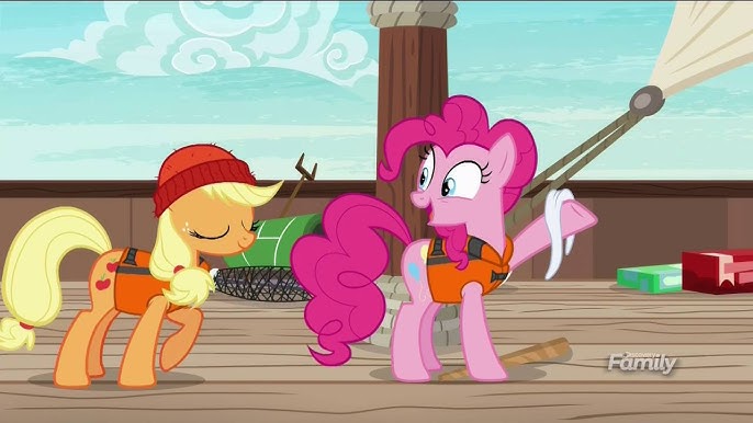 Pinkie Pie And Pinkamena Kiss