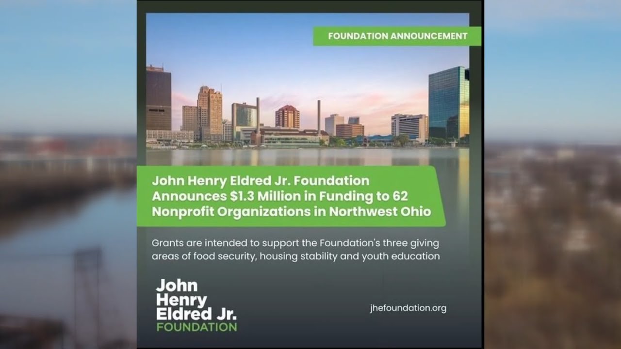 John Henry Eldred Jr. Foundation donates $1.3M to local nonprofit ...