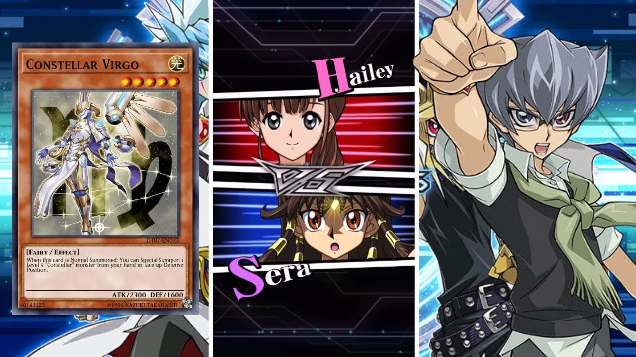 Yu-Gi-Oh! Duel Links - Sera Summons Constellar Virgo! - YouTube