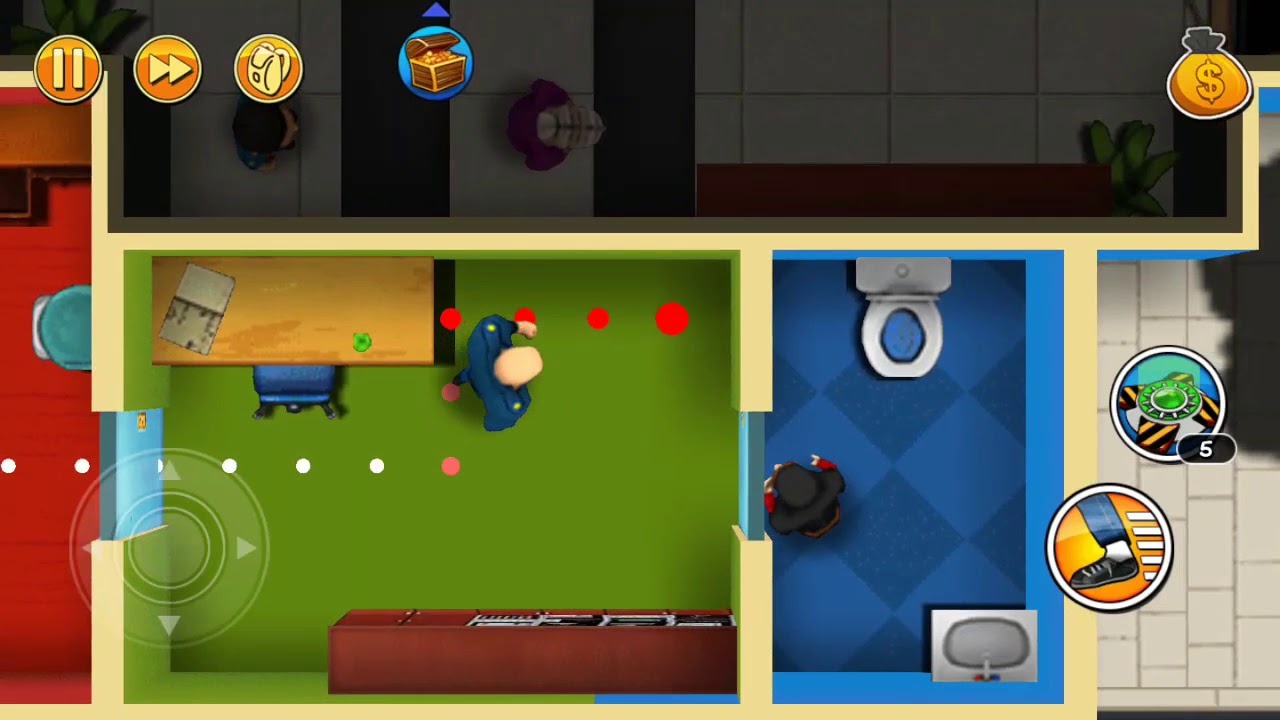 Robbery Bob # Down Town - Android Game Play #2 HD - YouTube