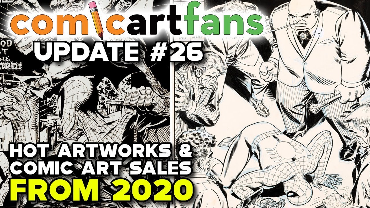 Comic Art Fans Update #26 and The Best Of 2020 - YouTube