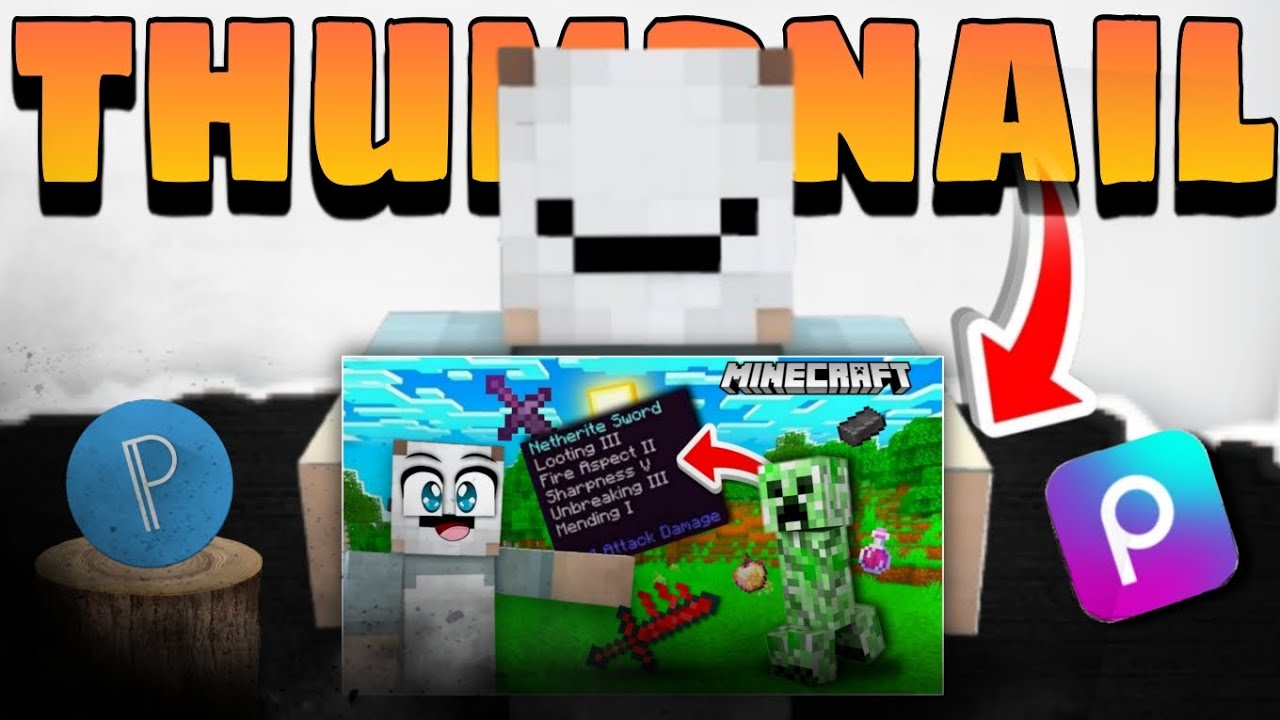 Make Eye-Catching Minecraft Thumbnails – Easy Tutorial for Beginners ...