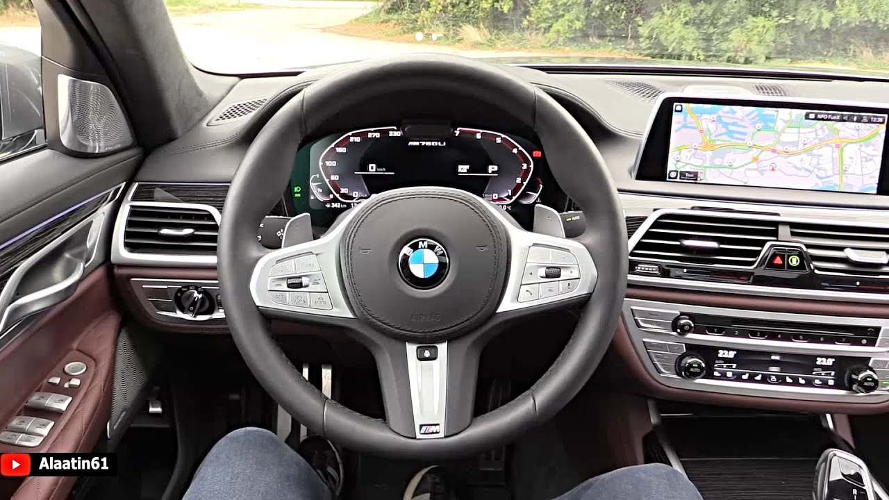 BMW 7 Series M760Li INTERIOR Review - YouTube