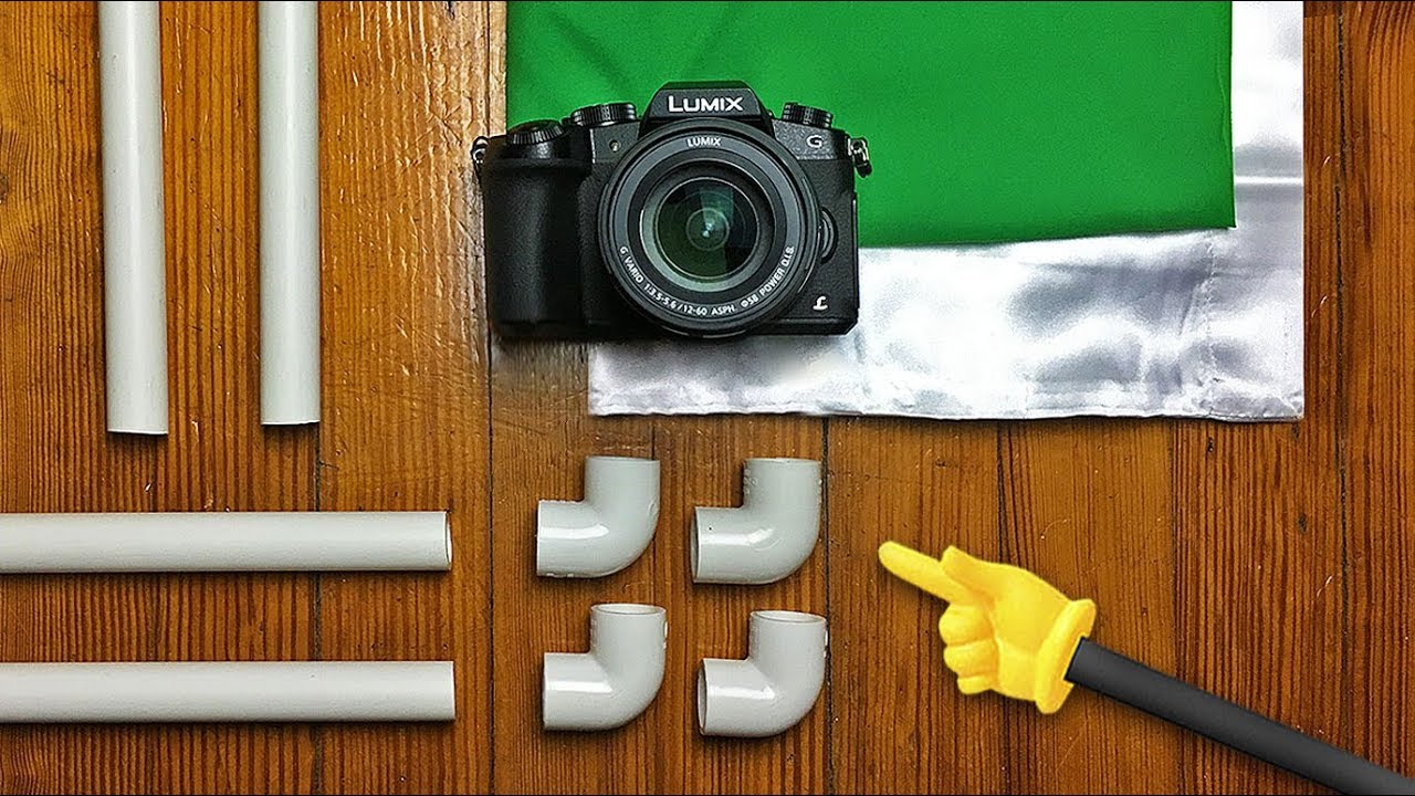 DIY Green Screen Frame made of PVC - Knoptop - YouTube