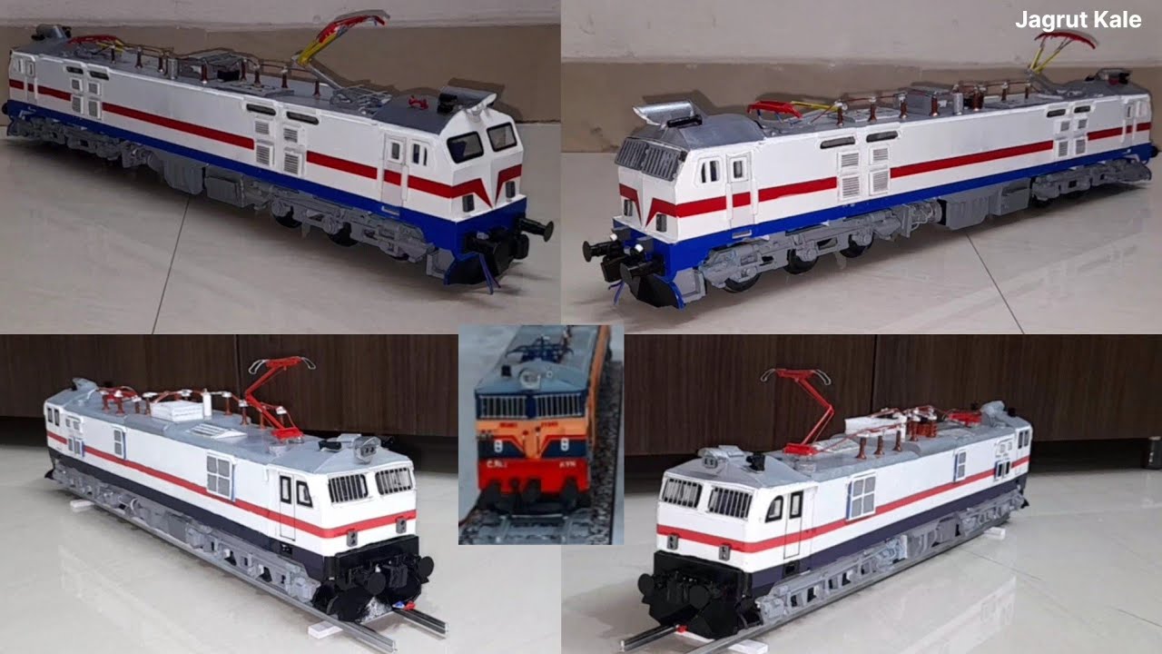 New Passenger Locomotive - Indian Railways Miniature | Handmade Train ...