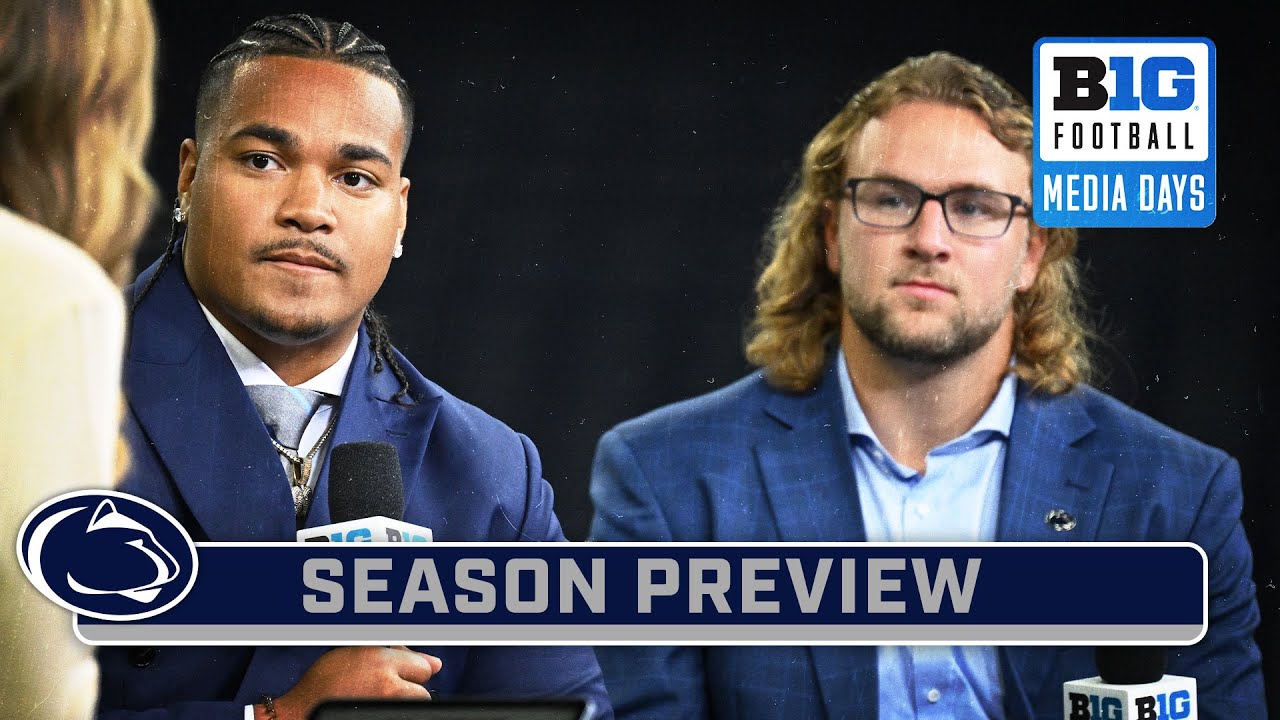 Penn State's Jaylen Reed, Dvon J-Thomas & Tyler Warren Preview the ...