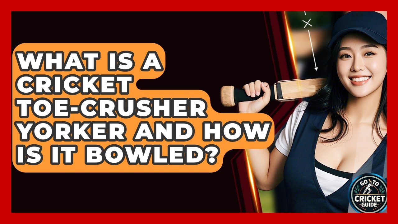 What Is A Cricket Toe-crusher Yorker And How Is It Bowled? - Go-To ...
