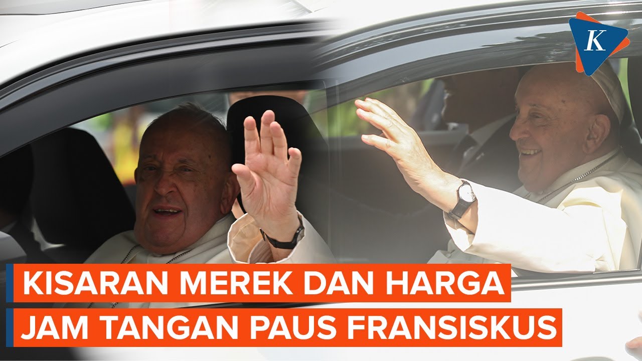 Kisaran Merek dan Harga Jam Tangan Paus Fransiskus - YouTube