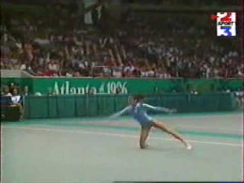 Elena Vitrichenko (UKR) Rope 1996 AA (OOGG, Atlanta) - YouTube