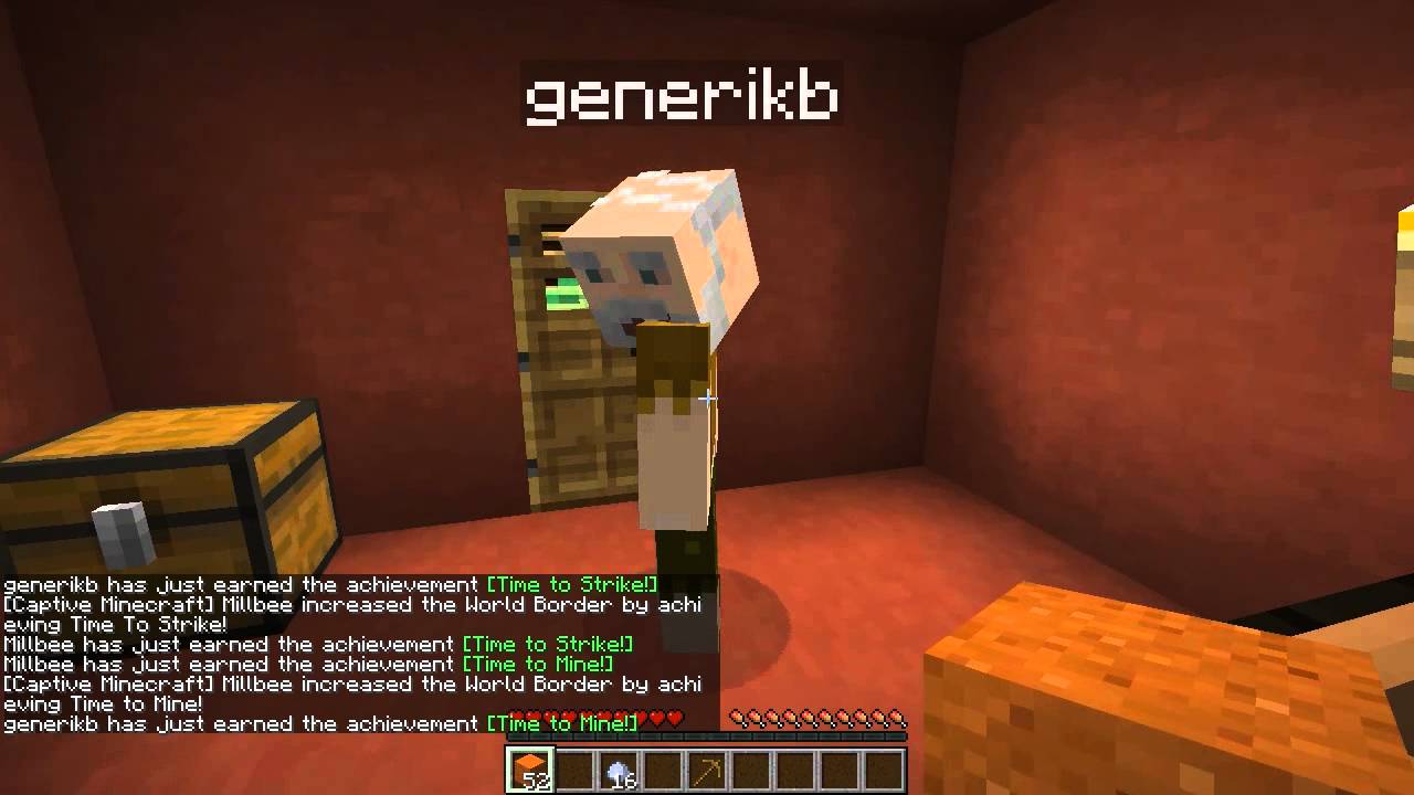 Minecraft :: Captive Minecraft II (With Generikb) - Episode #1 - YouTube