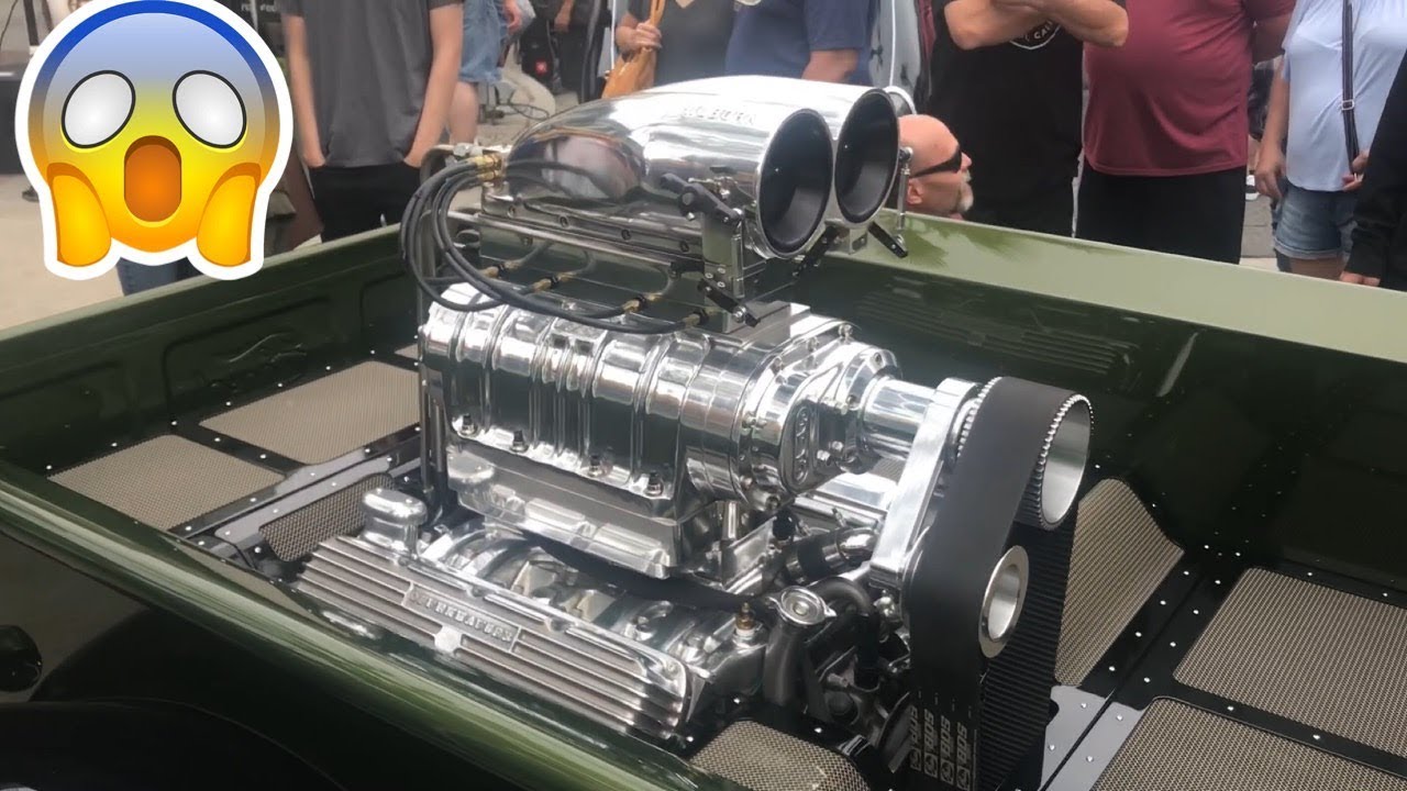 Wow!! Custom Blown Rear Engine Ford Truck!!!! - YouTube