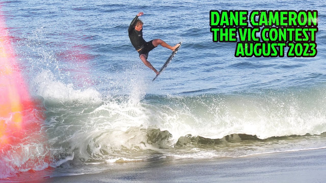 Dane Cameron Skimboards at The Vic (August 2023) - YouTube