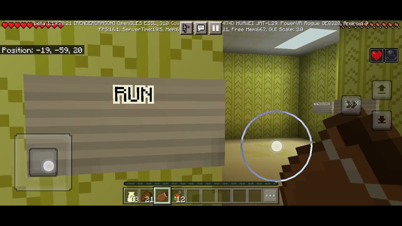 minecraft back room - YouTube