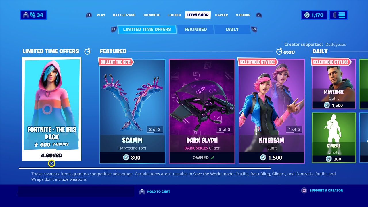 Fortnite New Iris Bundle Pack This Skin Is Fire 🔥😍 - YouTube