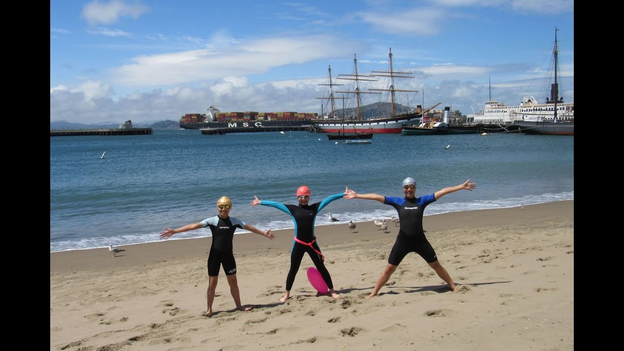 2020-05-17 Swim at SF Bay - YouTube
