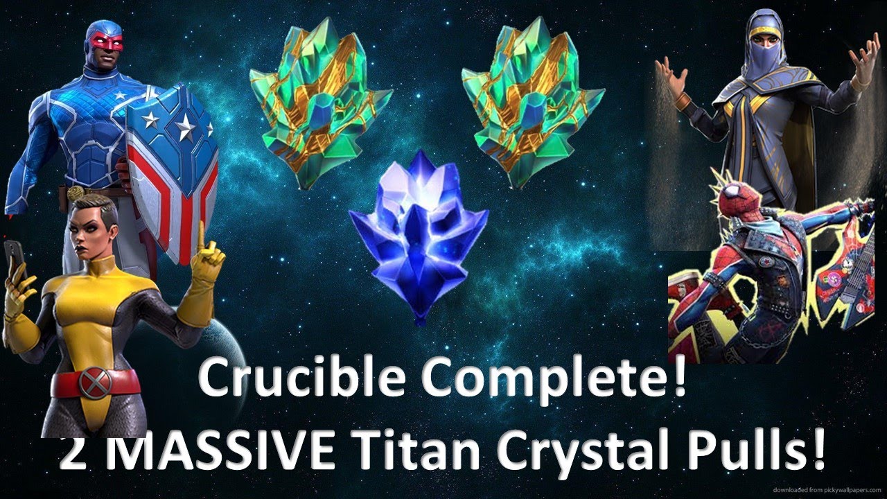 Crucible Complete - Time for 2 MASSIVE Titan Crystal Pulls! - YouTube