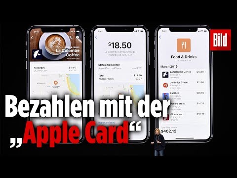 Apple bringt die Kreditkarte für iPhone-Nutzer auf den Markt