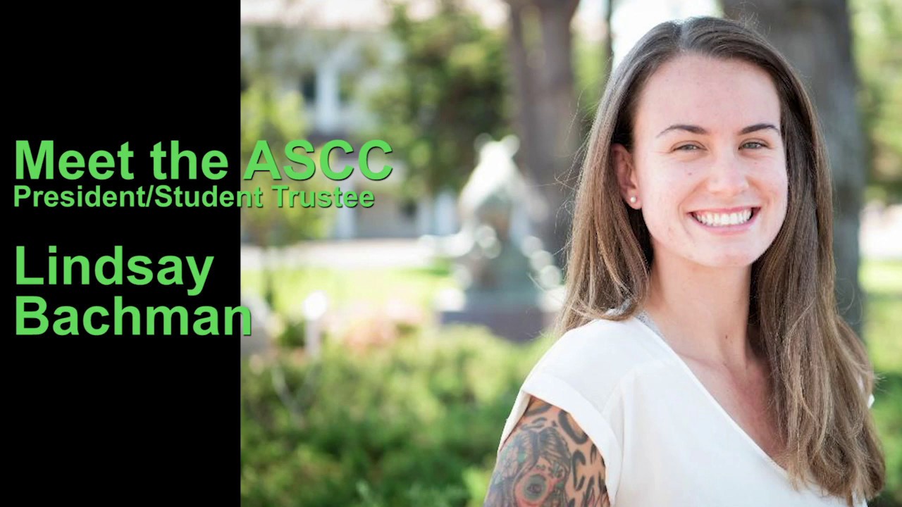 Meet the ASCC Student President, Lindsay Bachman - YouTube