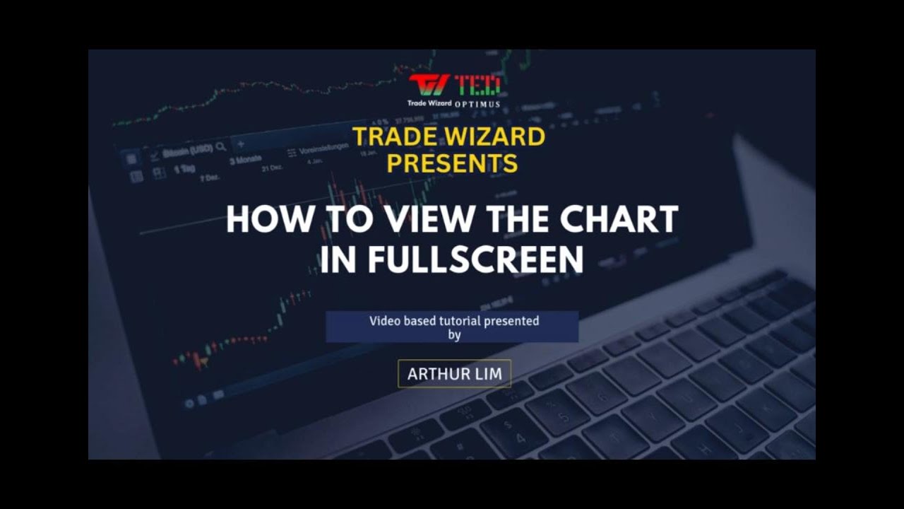How to view the full screen of the chart - YouTube