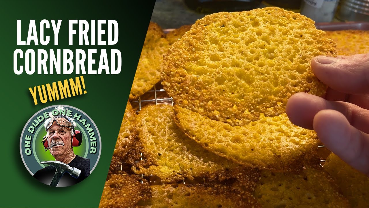 MAKE DELICIOUS LACY CORNBREAD. FAST AND EASY! - YouTube