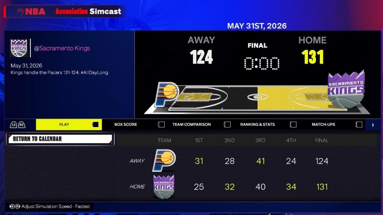 NBA 2K25 Sacramento Kings mynba S2 Ep 70 Finals G2 - YouTube
