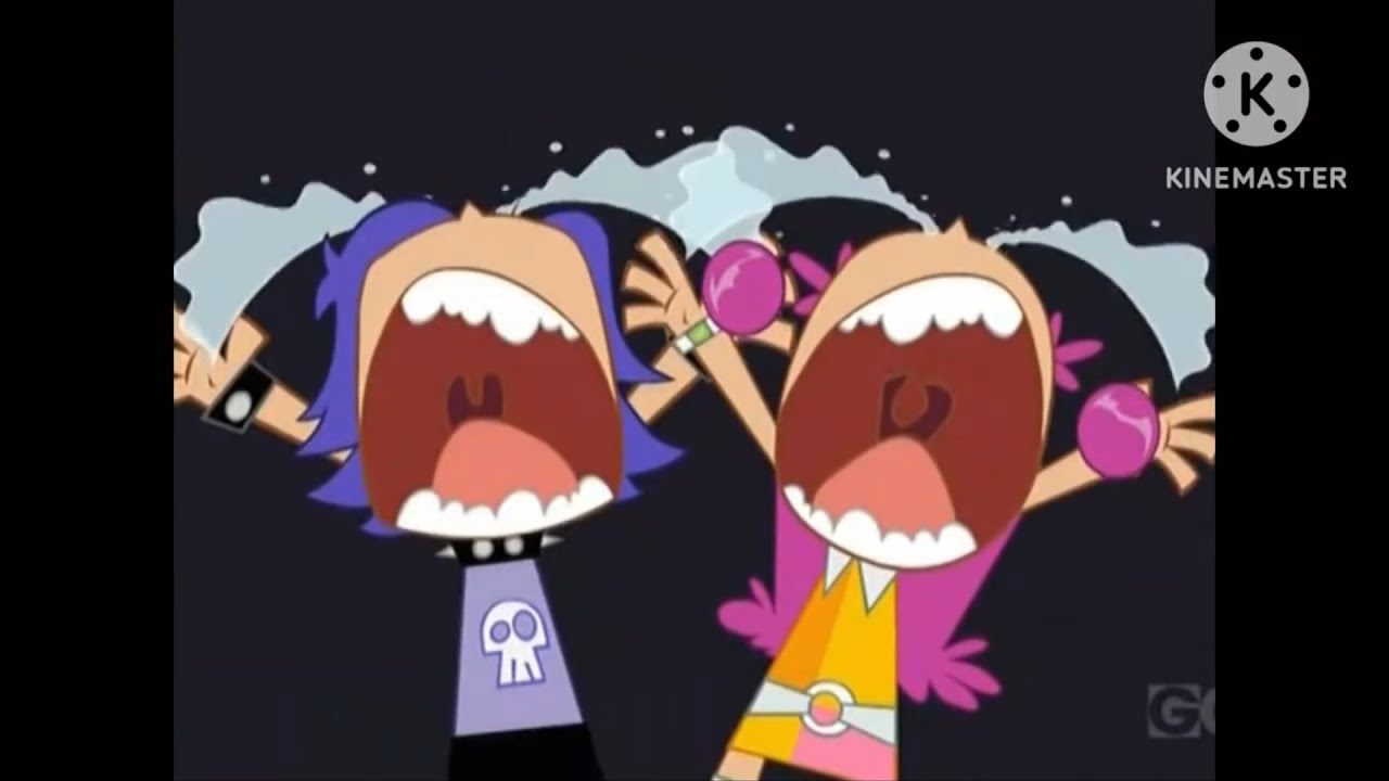 Dave yells at Ami & Yumi and makes them cry - YouTube