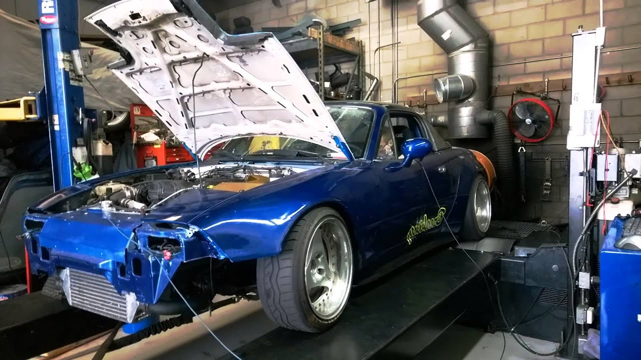 8-bit Tuning Dyno Session - *Breaking Turbo Miata - YouTube