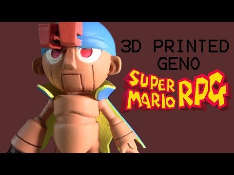 3D Printed Geno Super Mario RPG Legend of the Seven Stars | Geno | Know ...