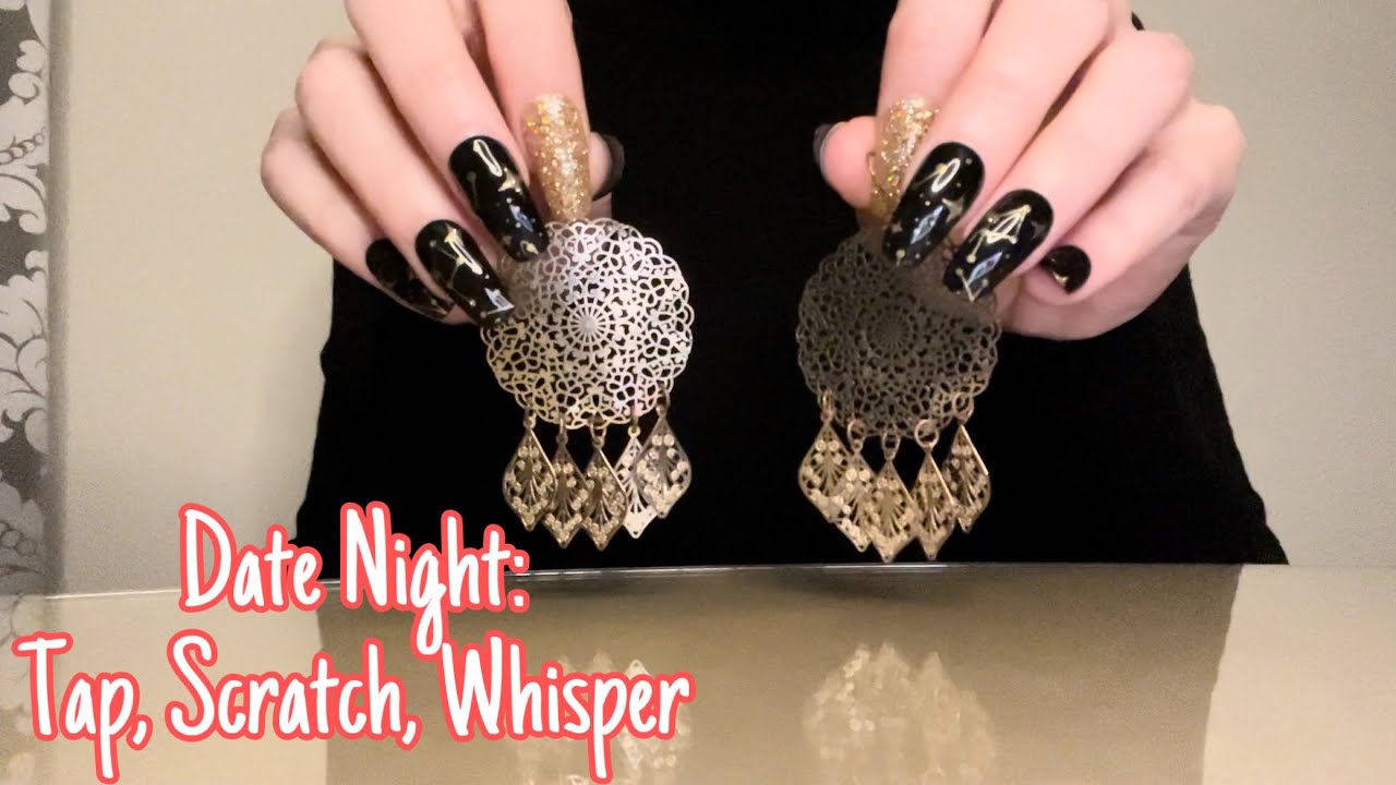 ASMR * Date Night Items! * Fast Tapping & Scratching * Whispered ...