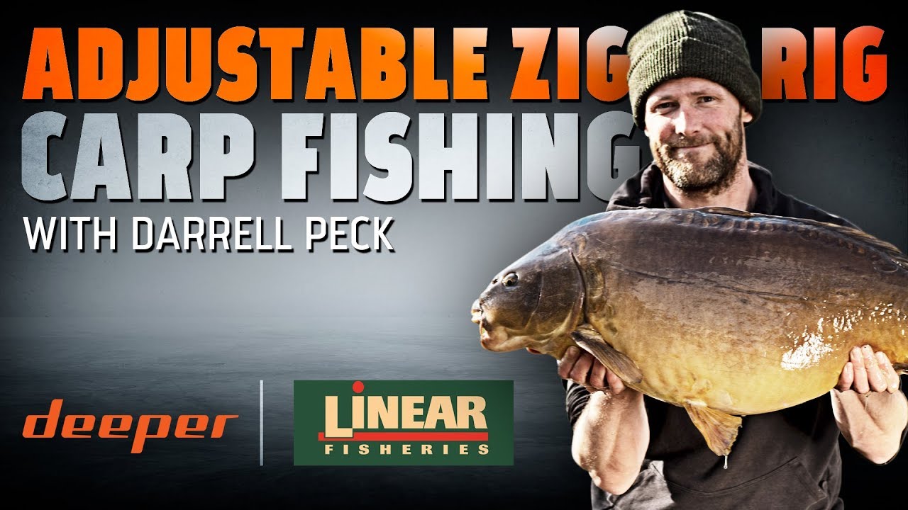 Darrell Peck - Adjustable Zig Rig Carp Fishing at Linear | DEEPER Pro ...
