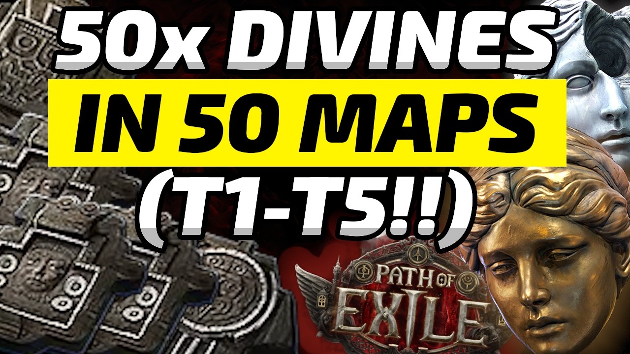 1-2 Divines Per LOW TIER Map is REAL! (PoE 2 Flipping And Gold Gain In ...