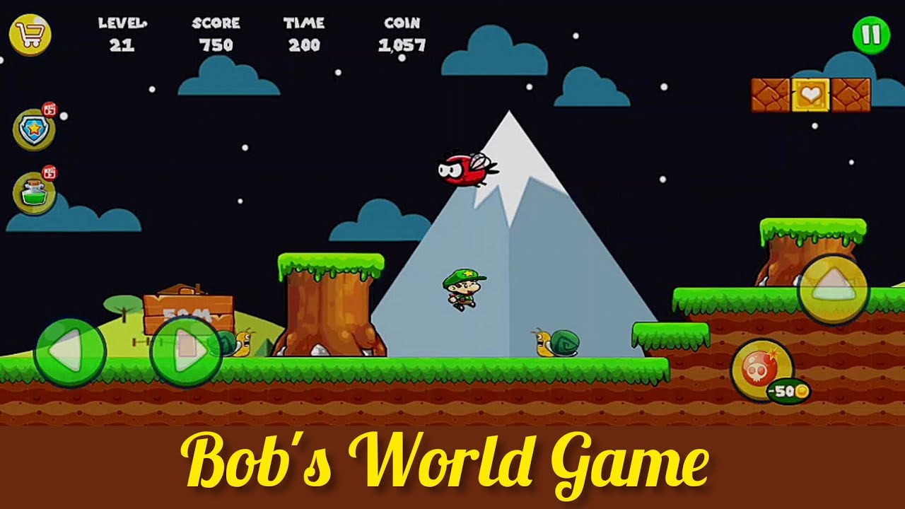 Bob's World Game level 21 walk through gameplay #shorts - YouTube