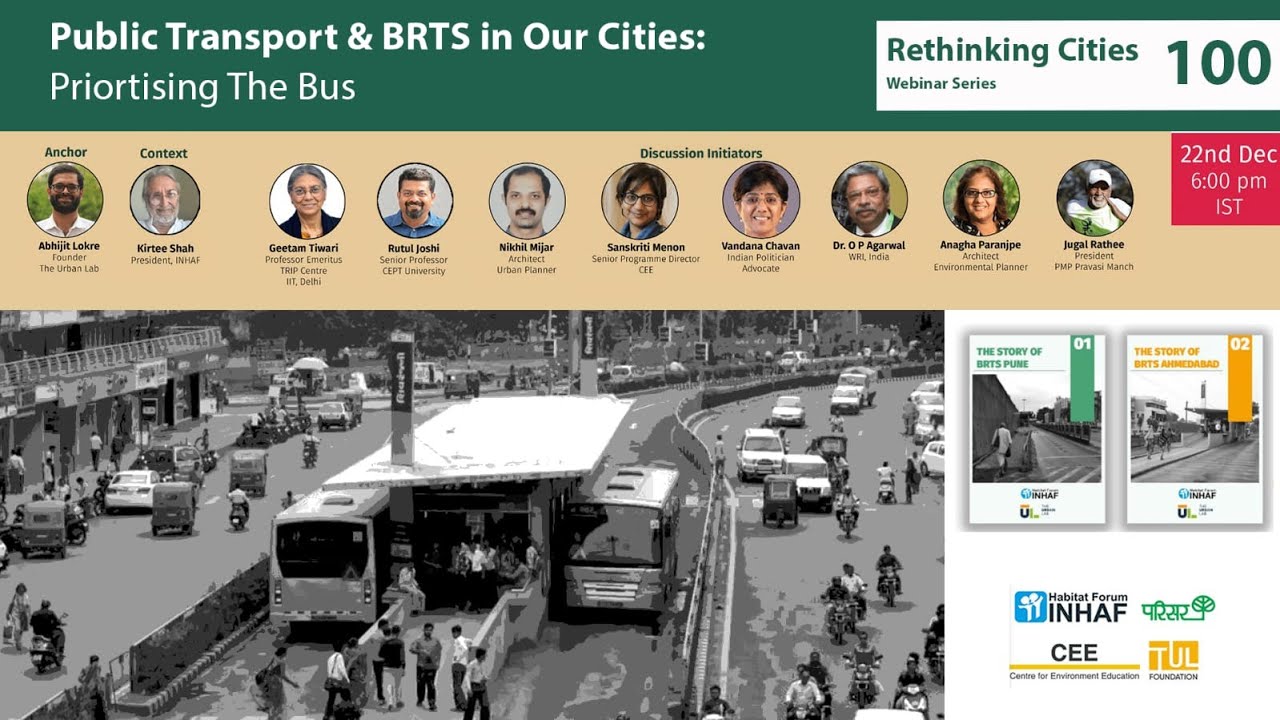 Public Transport & BRTS in Our Cities: Priortising The Bus Part: 02 ...