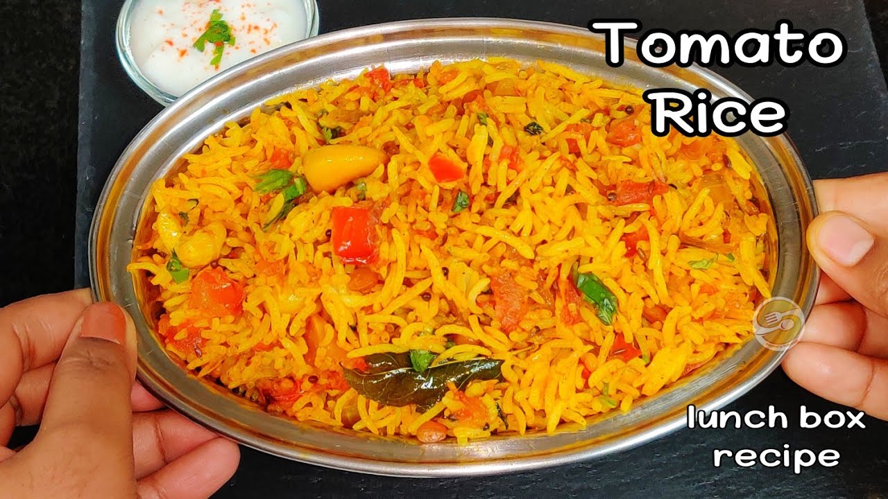 #Tomato_Rice_recipe #टोमाटो_राईस #simple_tasty_luncj_recipe /how to ...
